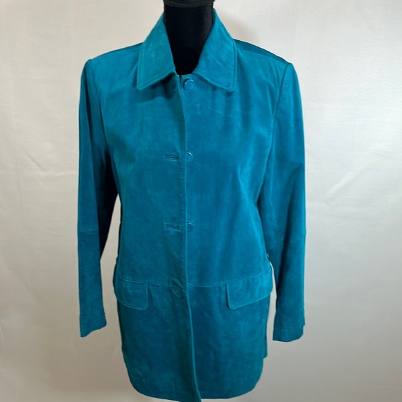 Bernardo | Jackets & Coats | Bernardo Genuine Suede Jacket Size Pm ...